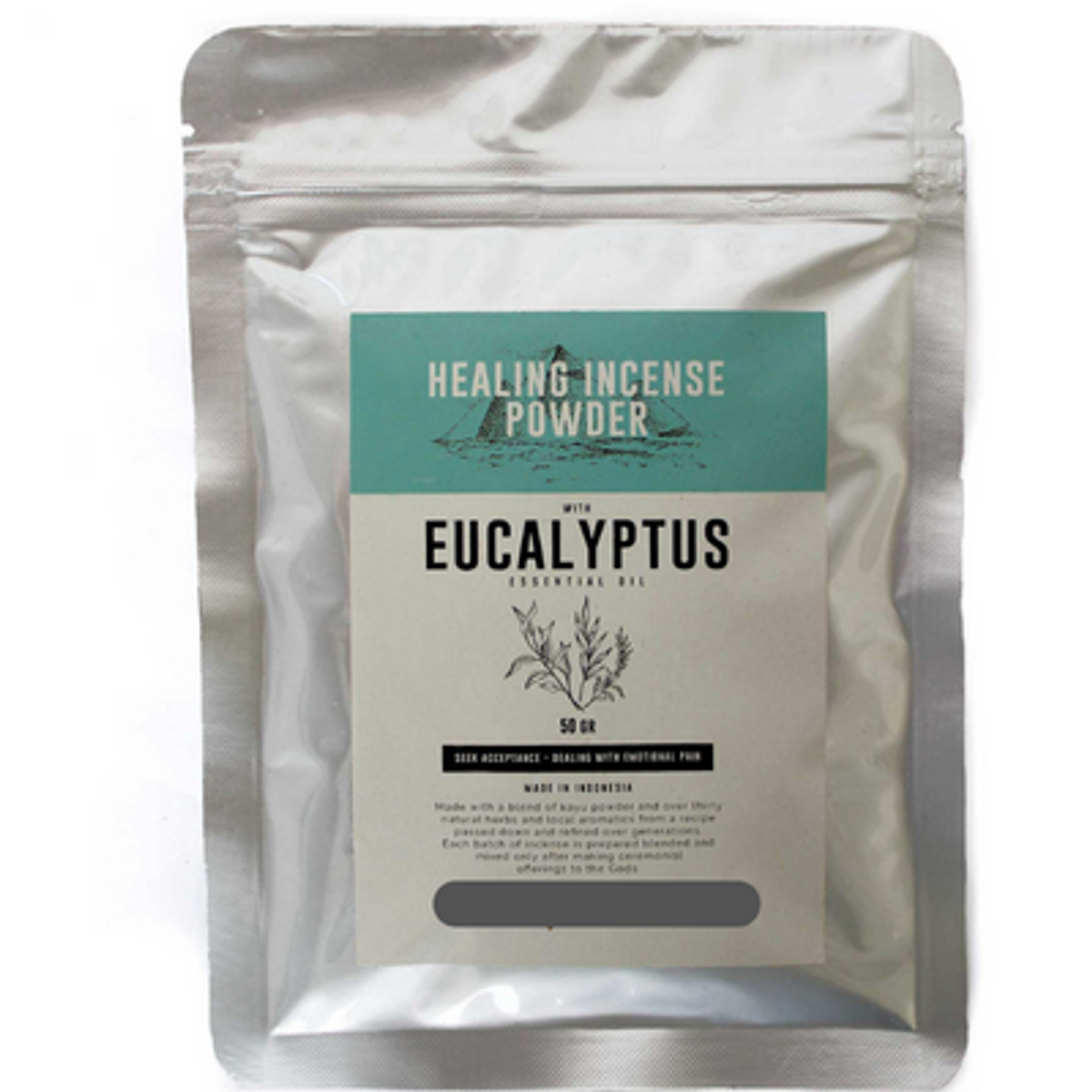 Eucalyptus 50gram Pulver | Røkelse Pulver - Mystica